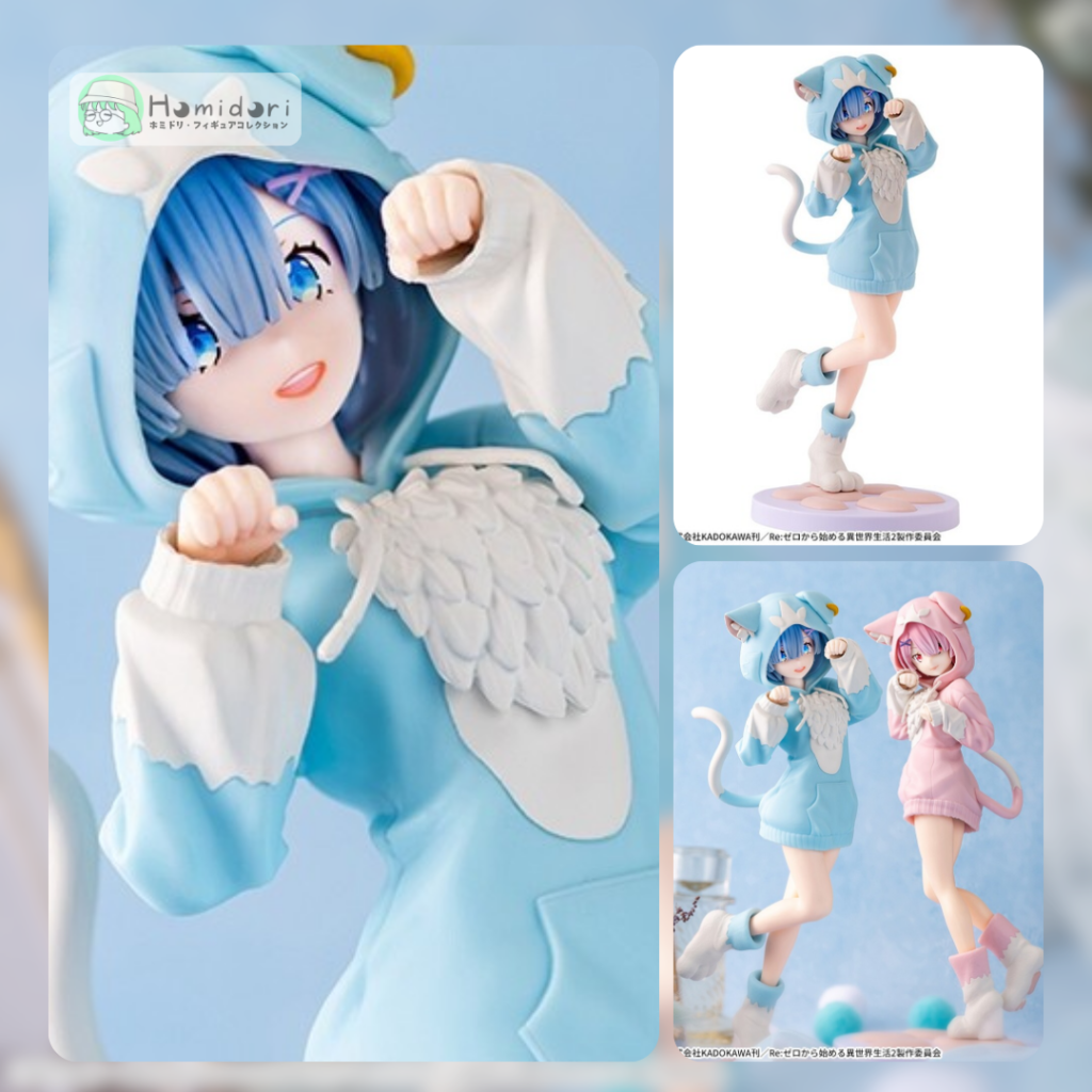 Rem Figura Luminasta Mofumofu Pack - homidori